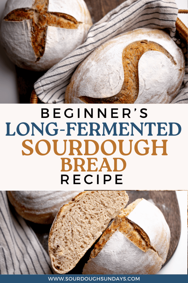 Beginner's Long-Fermented Sourdough Bread Recipe - Sourdough Sundays