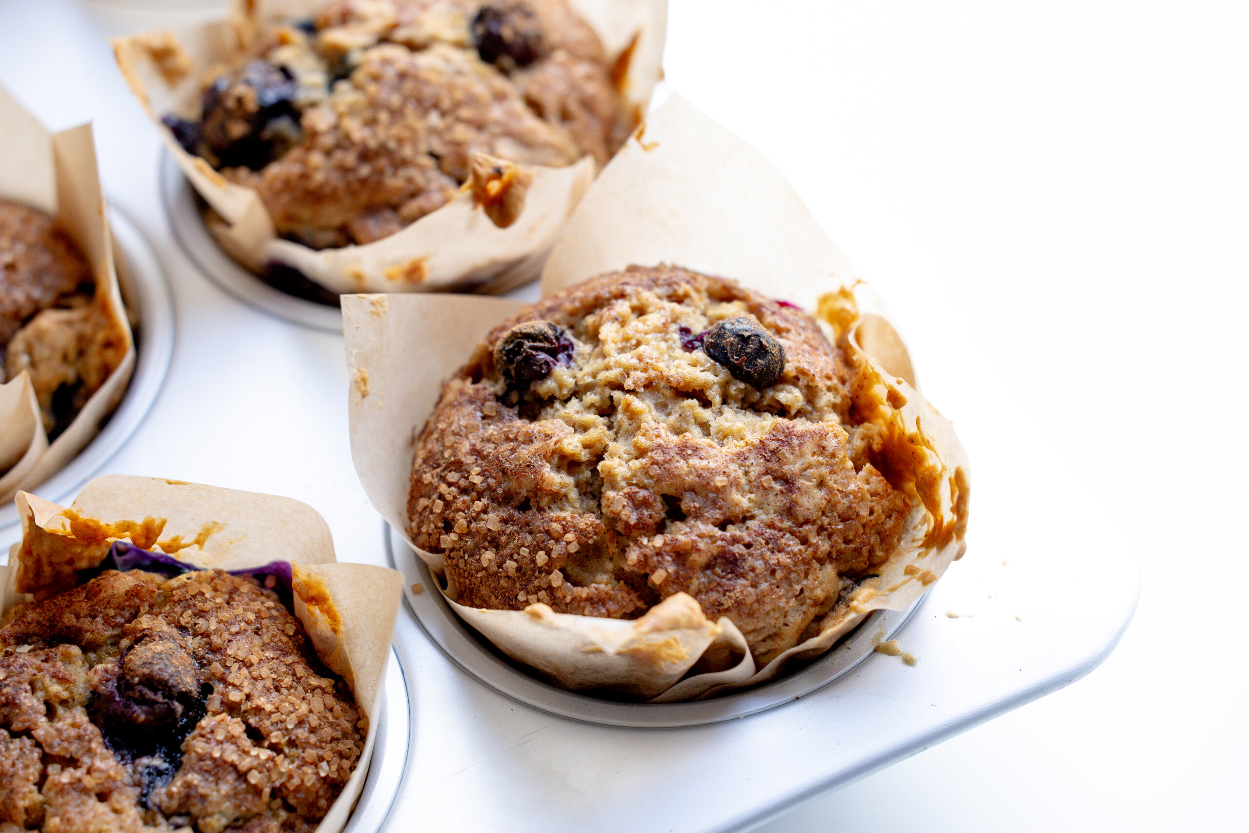 Sourdough Blueberry Muffins Recipe - Sourdough Sundays