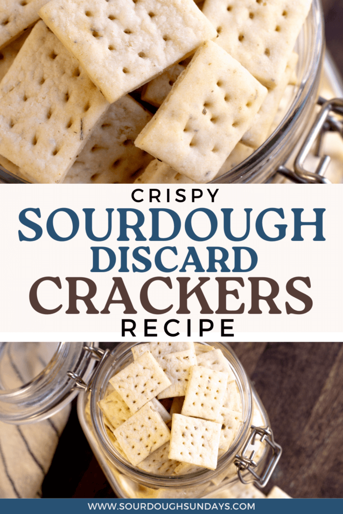 Crispy Sourdough Discard Crackers Recipe - Sourdough Sundays